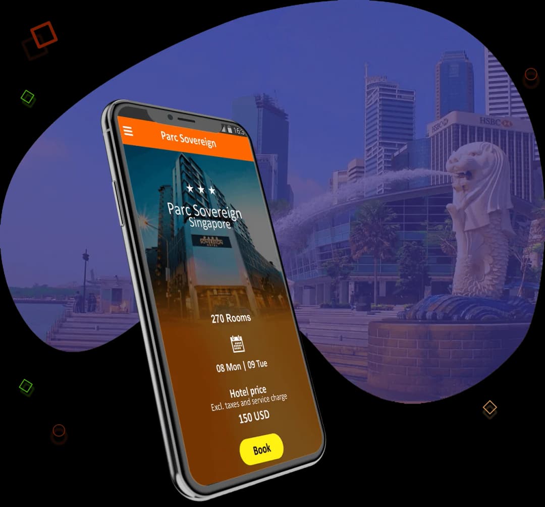 Tourism Website Design App for Singapore | Tourism App Development